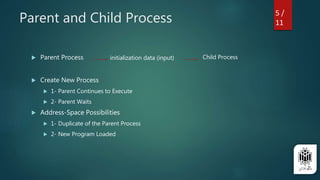 Operations on Processes | PPTX