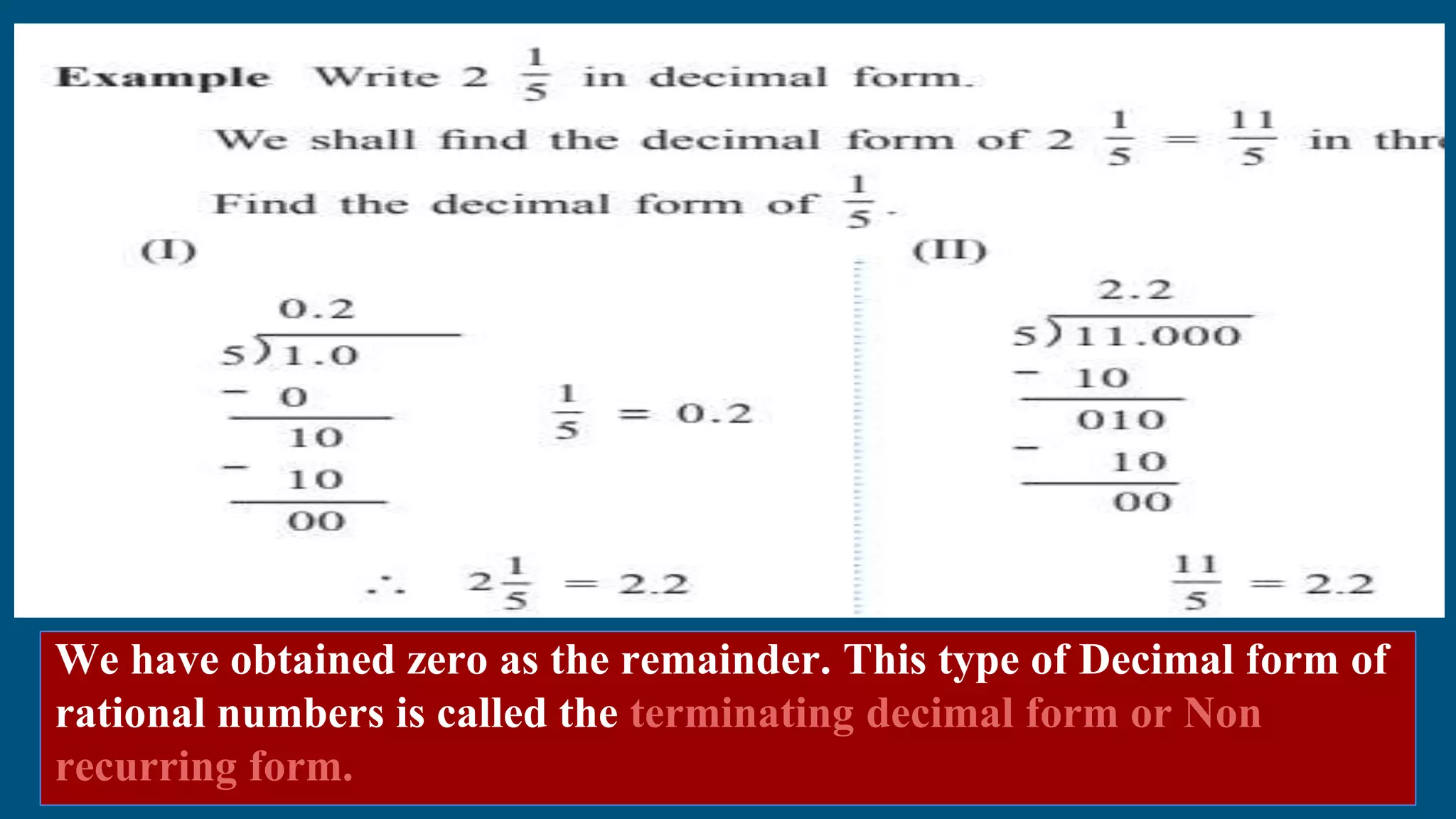 Operation on rational number | PPTX