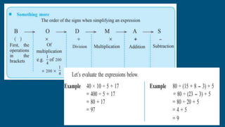 Operation on rational number | PPTX