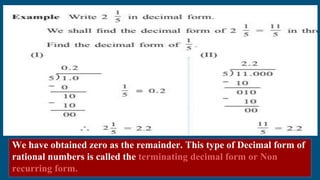 Operation on rational number | PPTX