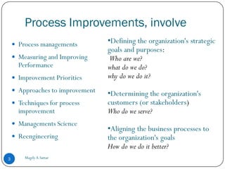 Operation process improvment (opi) | PDF