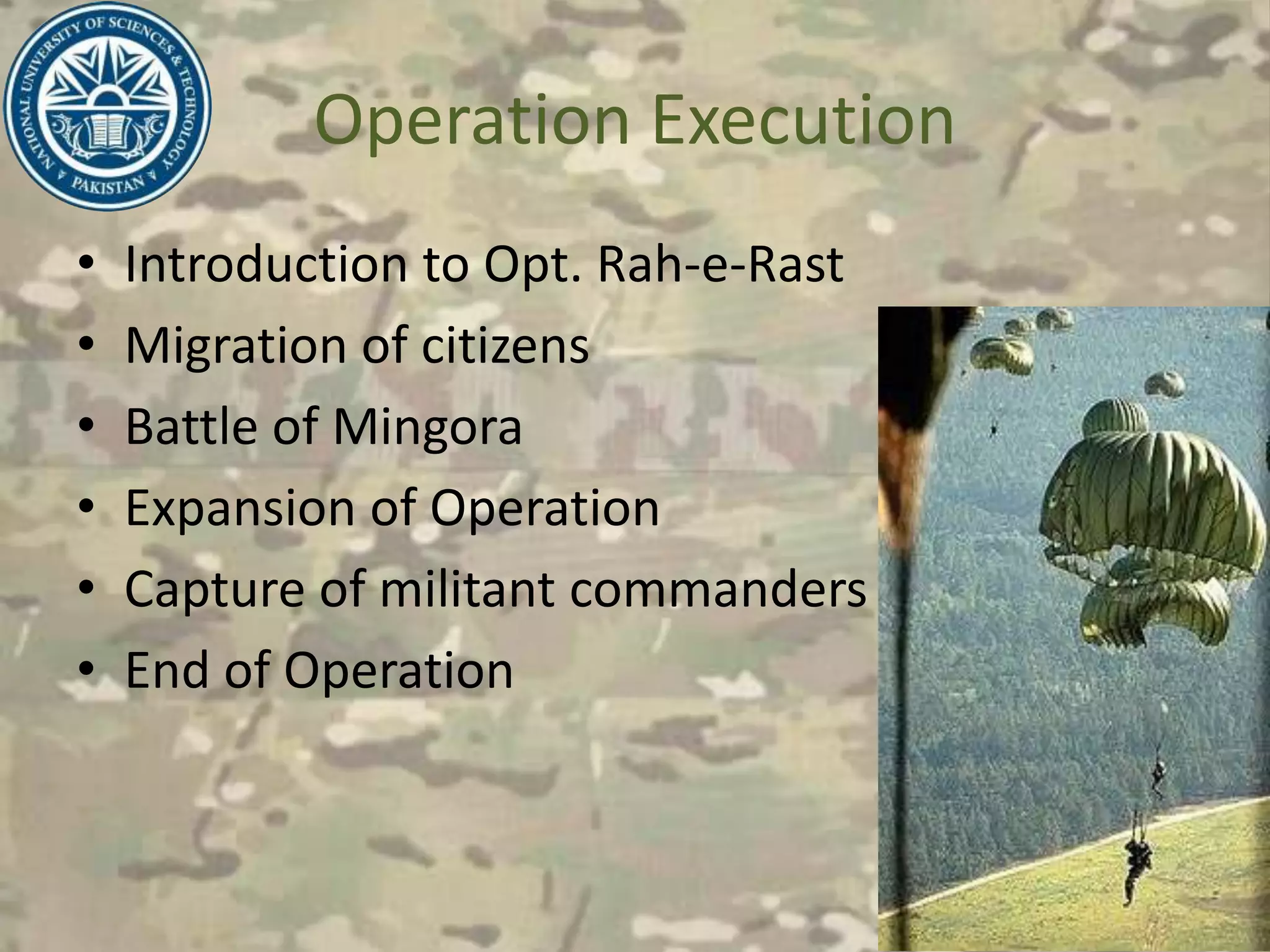 Operation Rah-e-Rast | PPTX