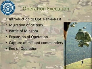 Operation Rah-e-Rast | PPTX