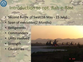 Operation Rah-e-Rast | PPTX