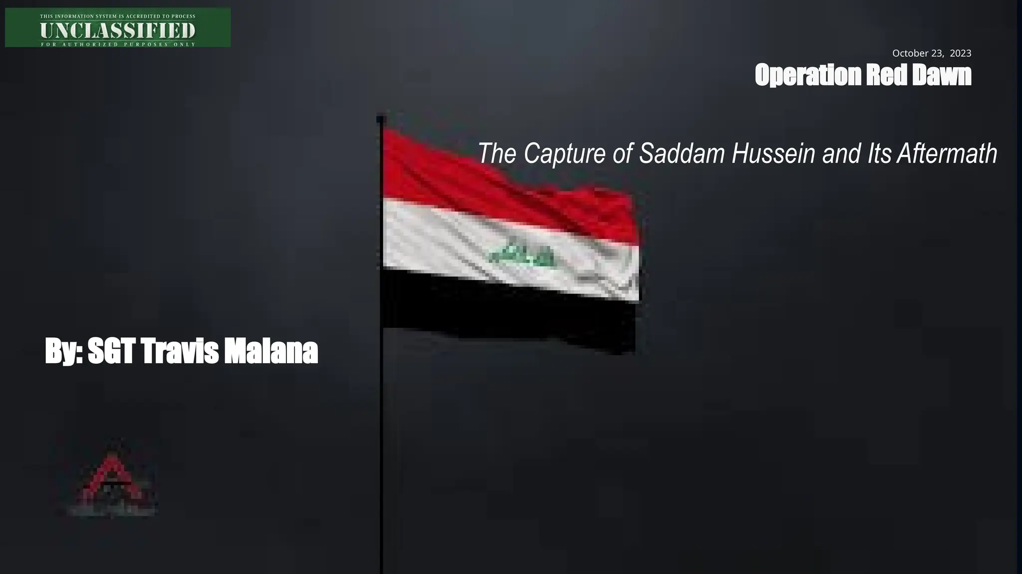 The History Of Operation Red Dawn and Bin Laden's Capture | PPTX