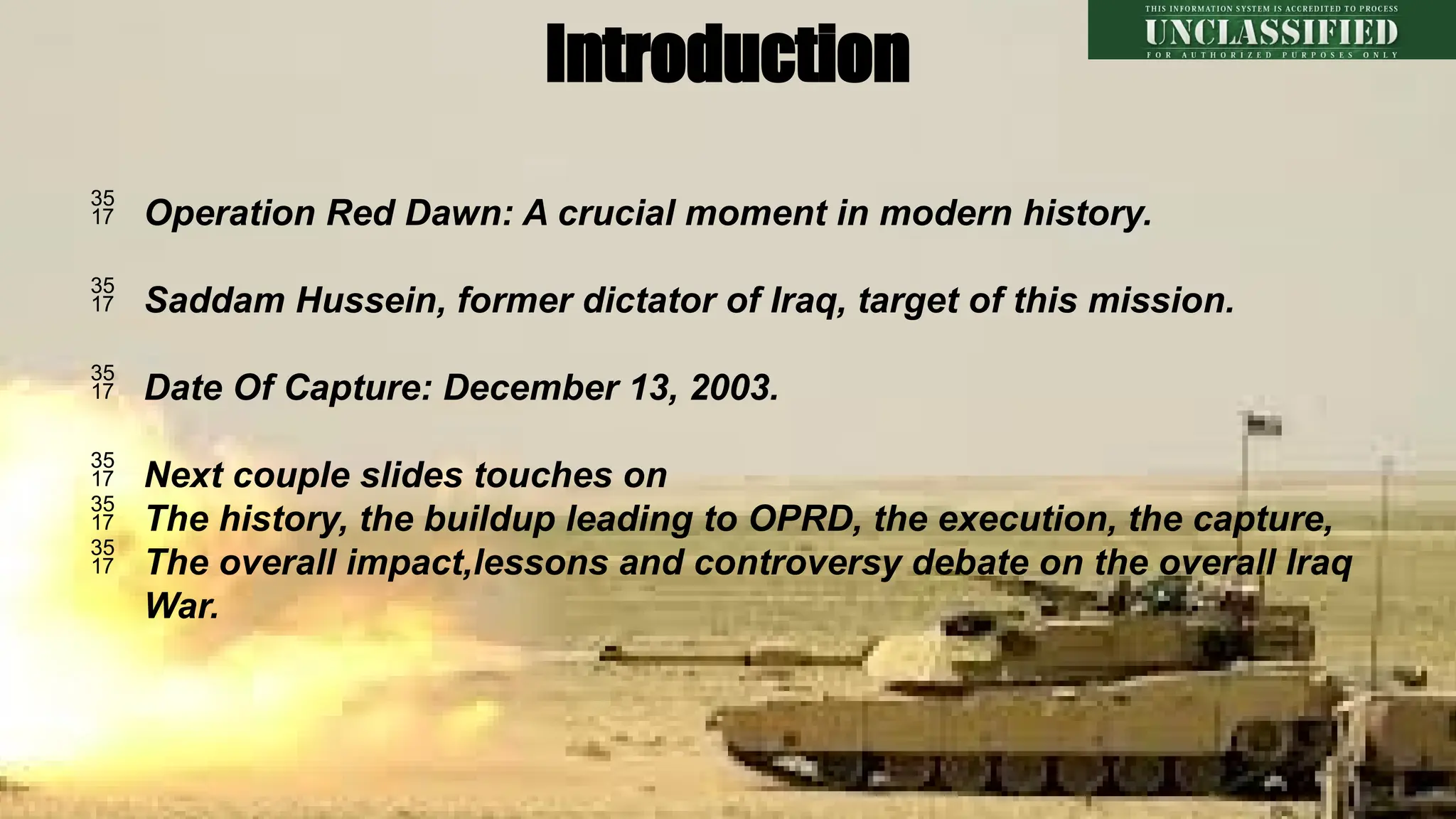 The History Of Operation Red Dawn and Bin Laden's Capture | PPTX
