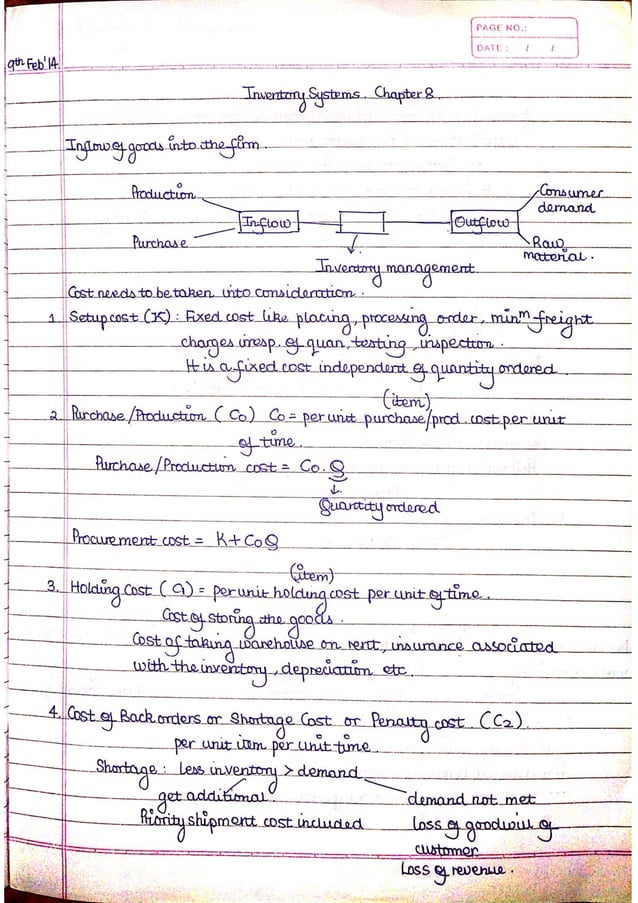 Operation Research Notes - Ronak Sumbaly | PDF