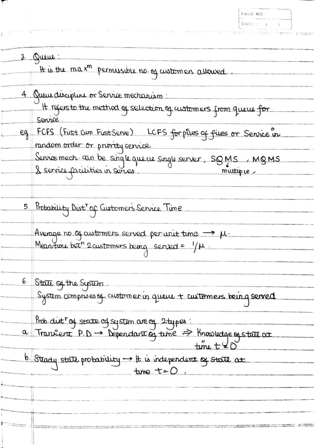 Operation Research Notes - Ronak Sumbaly | PDF