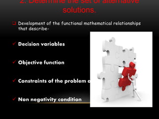 Operation research and its application | PPTX