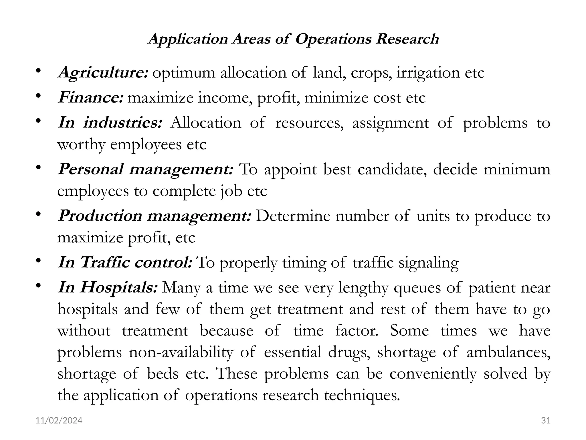 OPERATION RESEARCH CHAPTER ONE PowerPoint | PPTX