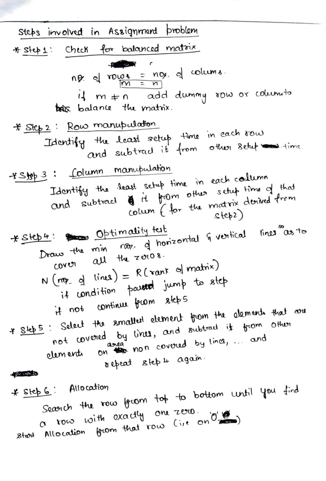 OPERATION RESEARCH_Cheat sheets.pdf | Computer Software and ...