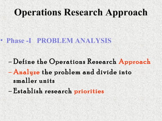 Operation Research | PPT