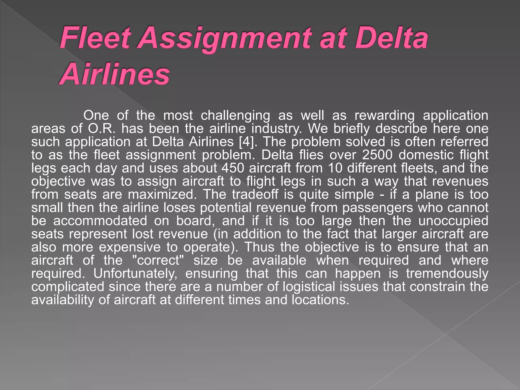 Operation research ppt | PPTX