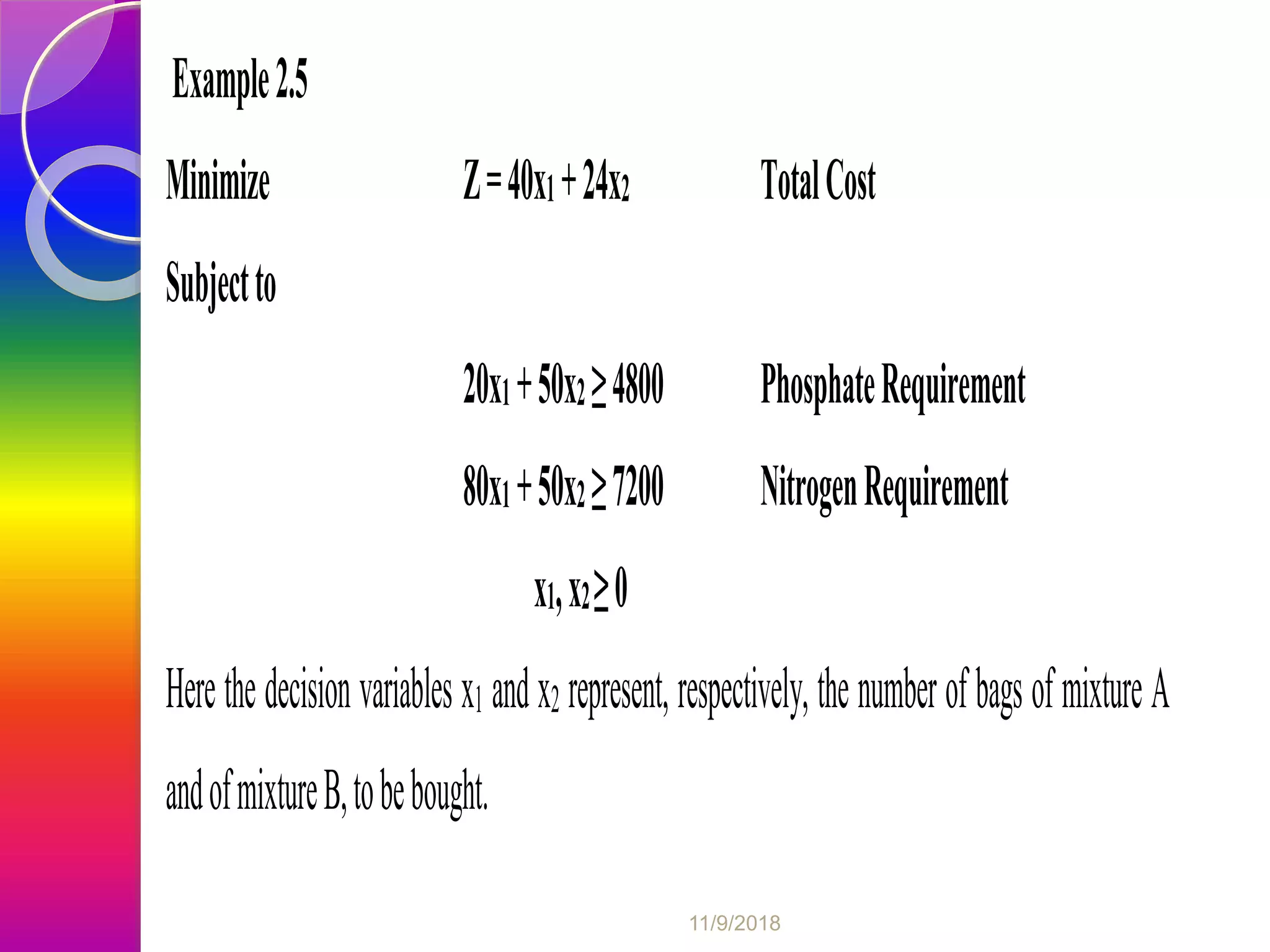 Operation research ppt chapter two mitku | PPTX