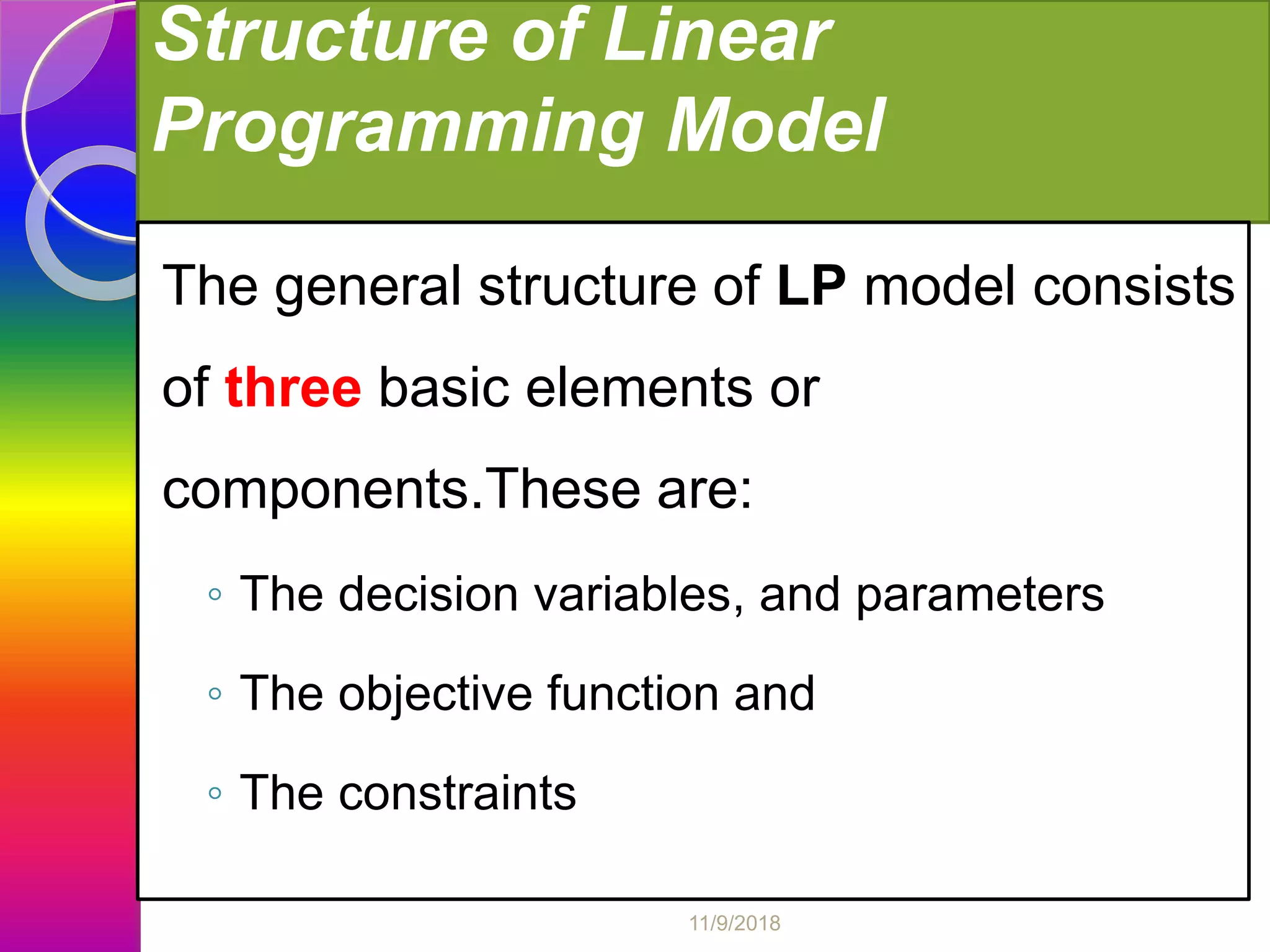 Operation research ppt chapter two mitku | PPTX