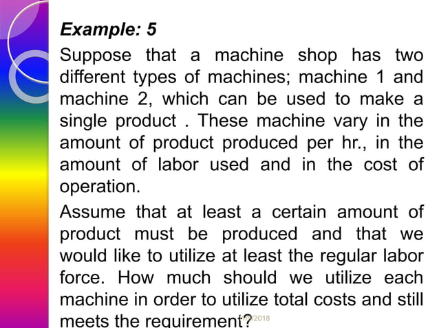Operation research ppt chapter two mitku | PPTX