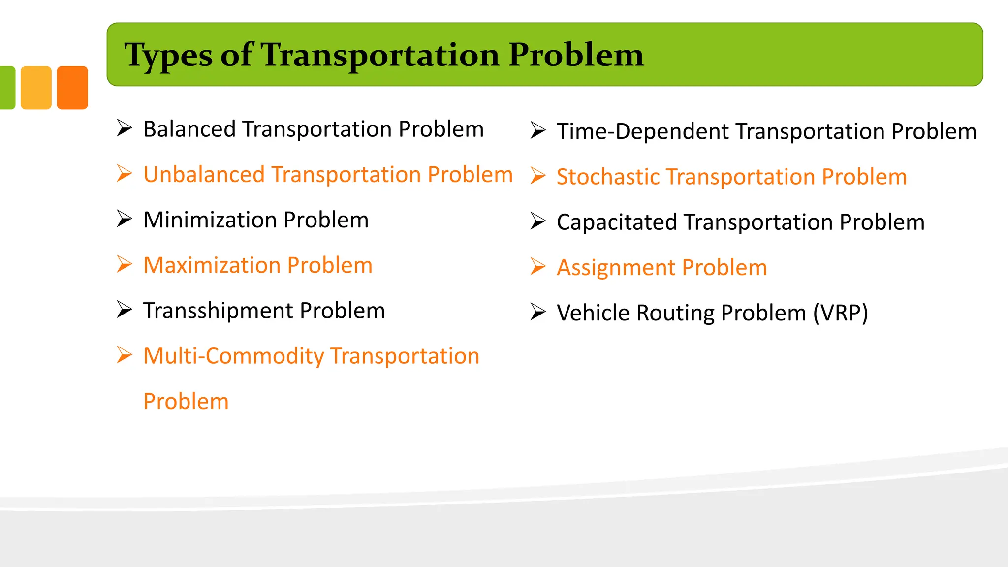 Full ready presentation on Transportation Problem | PPT