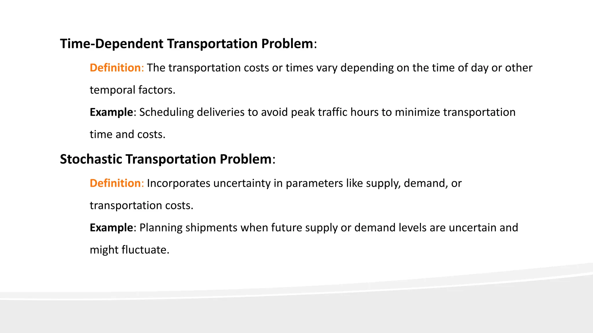 Full ready presentation on Transportation Problem | PPT