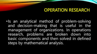 OPERATION RESEARCH ( SCM).pptx