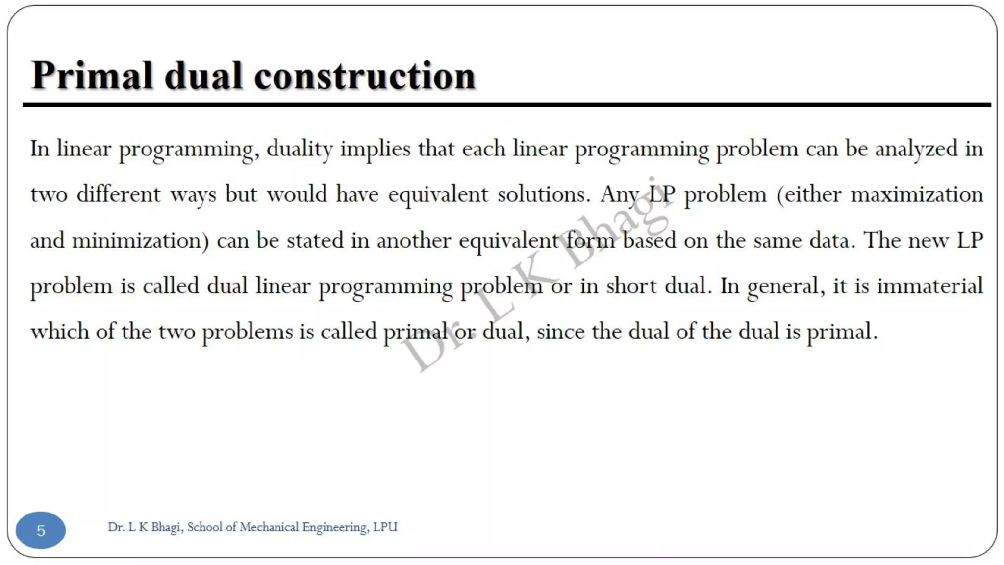 Operation research unit 2 Duality and methods | PPT