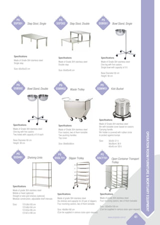 Operation room furniture mortuary equipment | PDF