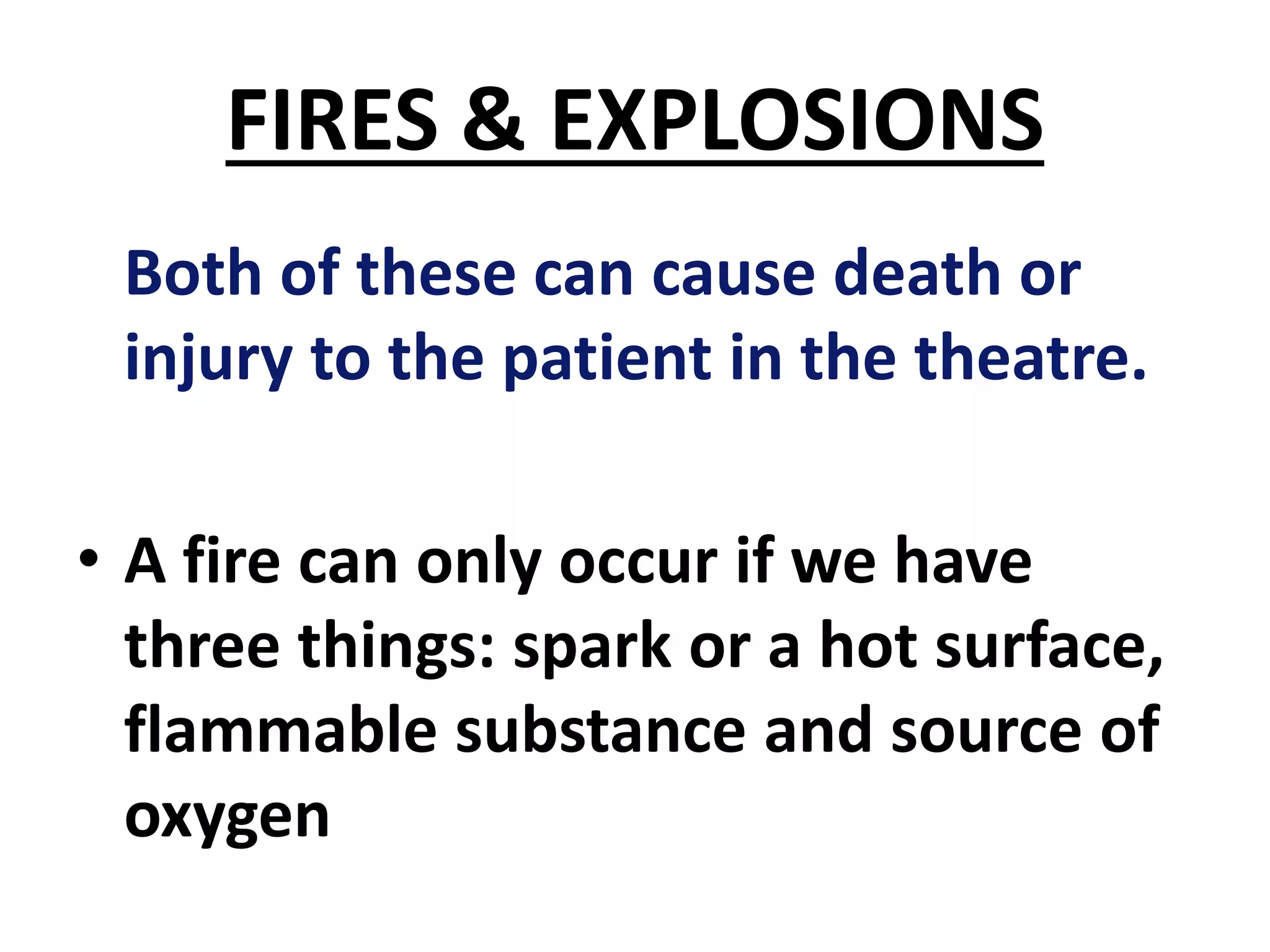 OPERATION ROOM HAZARDS | PPTX