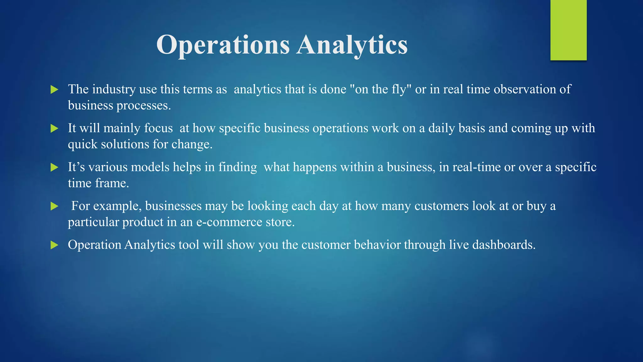Applications Of Analytics In Operation Domain Pptx Cloud Computing