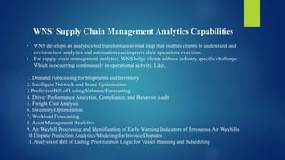 Applications of analytics in operation domain | PPTX