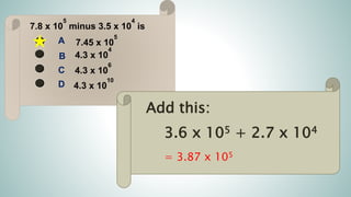 Operations of-scientific-notation (Kyle Balais) | PPTX