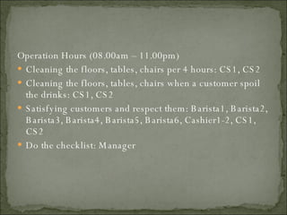 Operations Plan | PPT