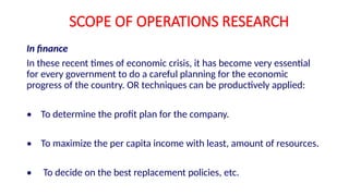 operations-research details and theory of games | PPTX