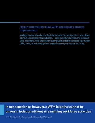 Operations Workforce Management: A Data-Informed, Digital-First ...
