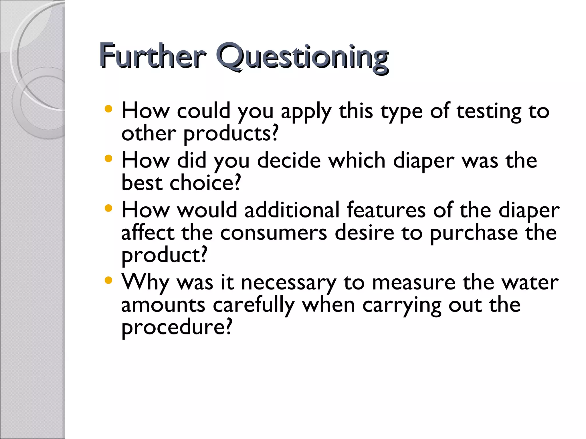 Operation Saggy, Baggy Diapers | PPT | Business and Finance