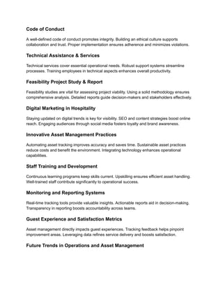 Operations and Asset Management in Suncrisp Hospitality_ A Comprehensive Guide.pdf | Hospitality ...