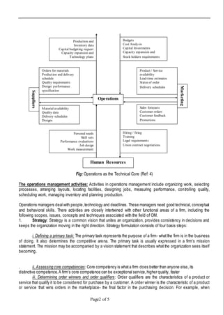 Operations and competitiveness | DOC | Business Operations | Business