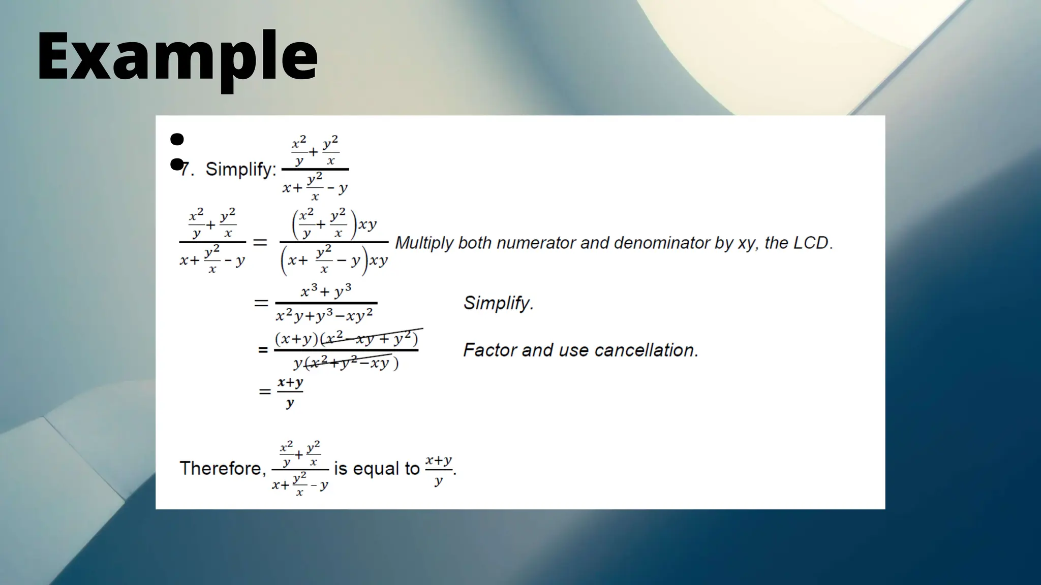 operations and problems involving rational algebraic expressions.pptx