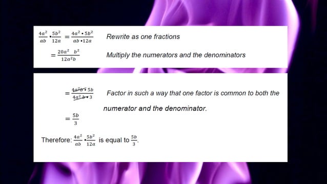 operations and problems involving rational algebraic expressions.pptx ...