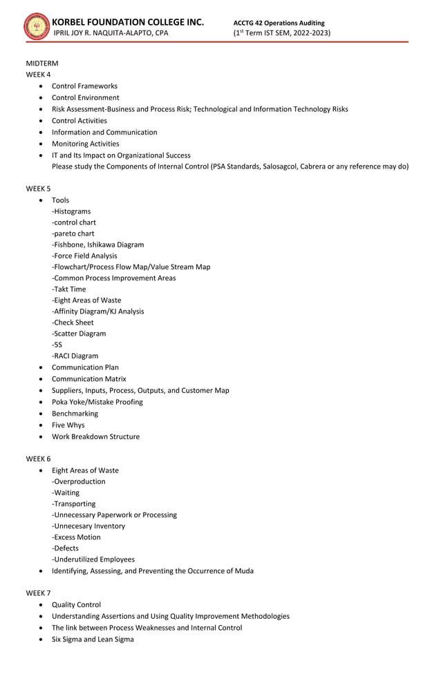 Operations Auditing Syllabus.docx