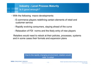 Operations benchmarking survey TCS 8th feb | PDF | Business | Business ...