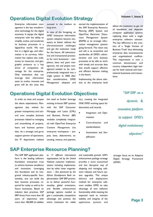 Operations Digital Transformation | PDF | Information Services Industry ...