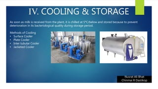 Operations in milk processing plant | PPTX