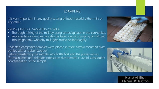 Operations in milk processing plant | PPTX | Chemistry | Science