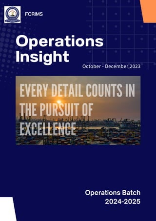 Comprehensive Q4 Operations Insights Highlights | PDF