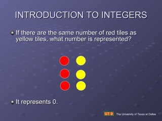 Operations & integers | PPT