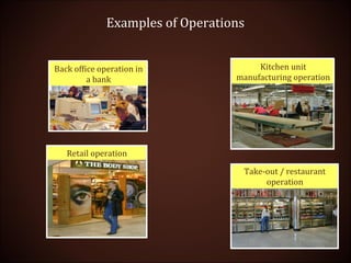 Operations management | PPT