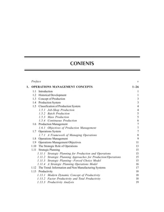 Operations management | PDF