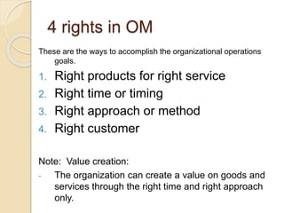 Operations Management (OM) | PPTX