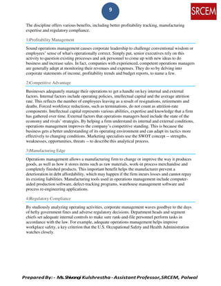 Operations management | PDF