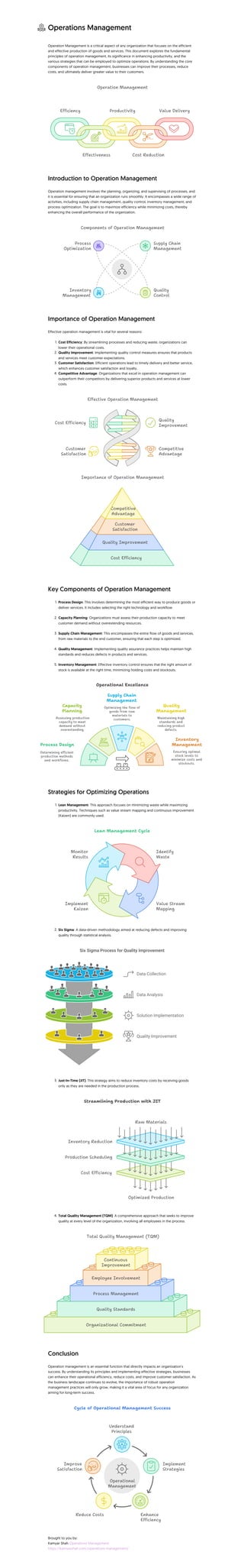 Operations Management - Efficiency and Growth | PDF | Mechanical and ...