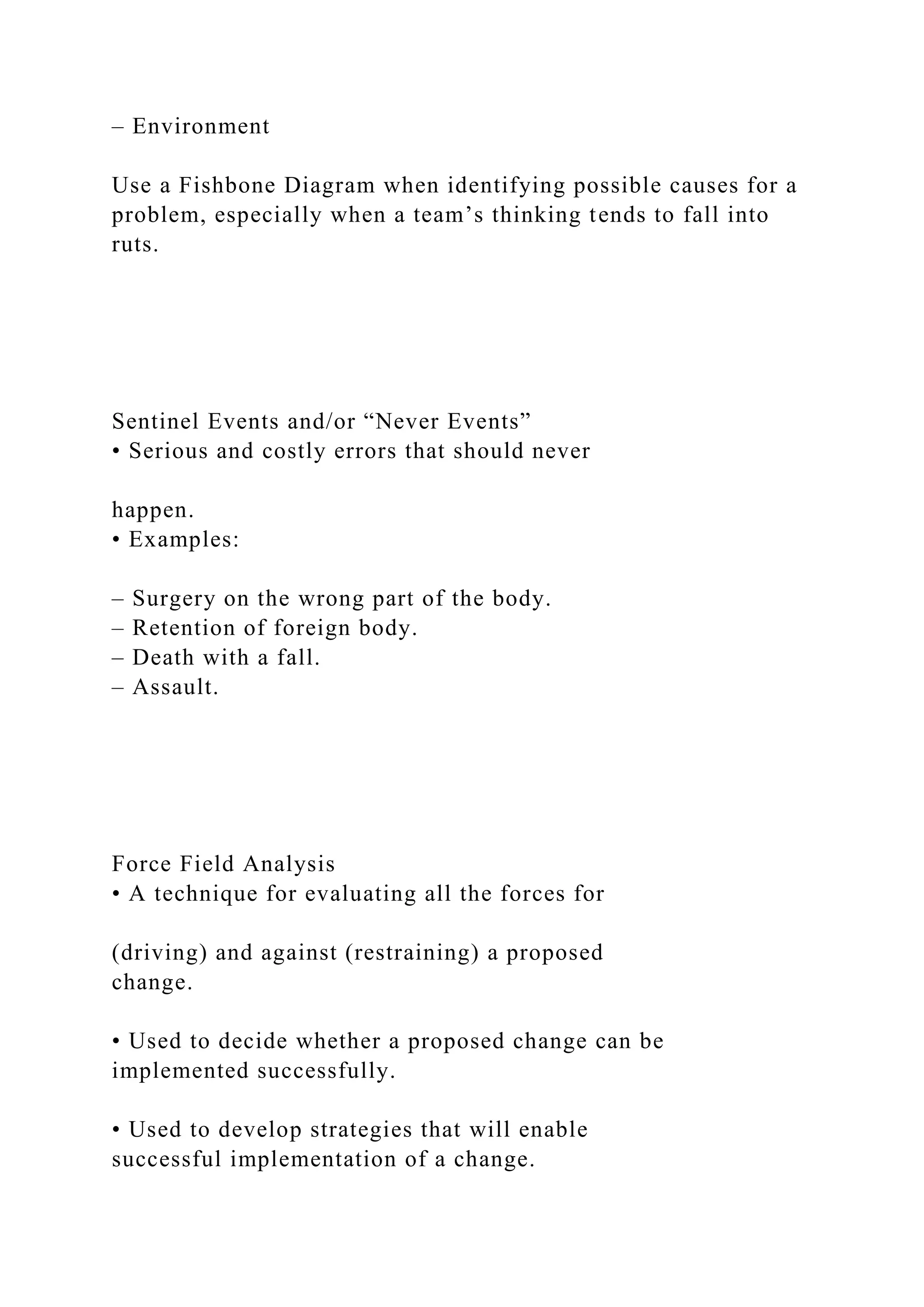 Operations Management A CEO Checklist for High-Value H.docx ...